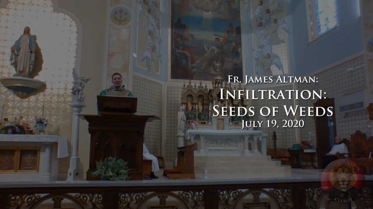 The Church Has Entered Her Passion - Courageous Clergy