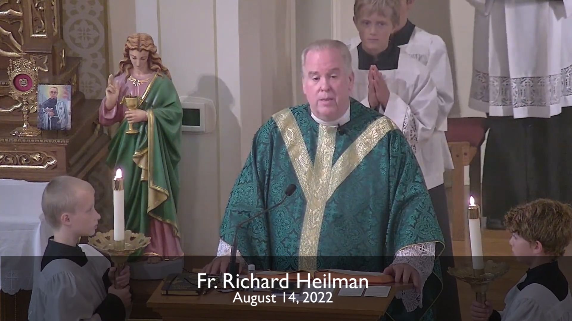 Heilman, Father Richard - Courageous Clergy